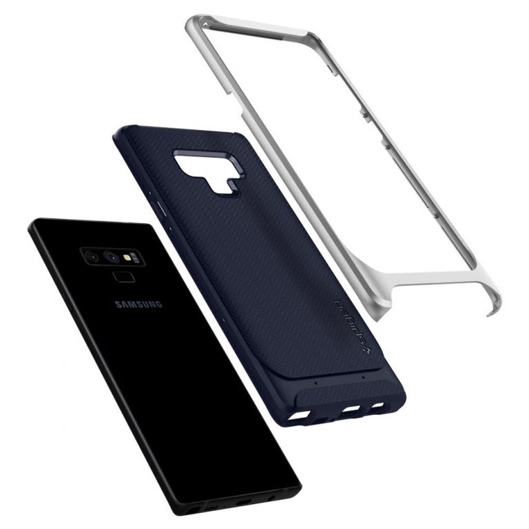 Neo Hybrid Note 9 by Spigen - Arctic Silver - allmytech.pk