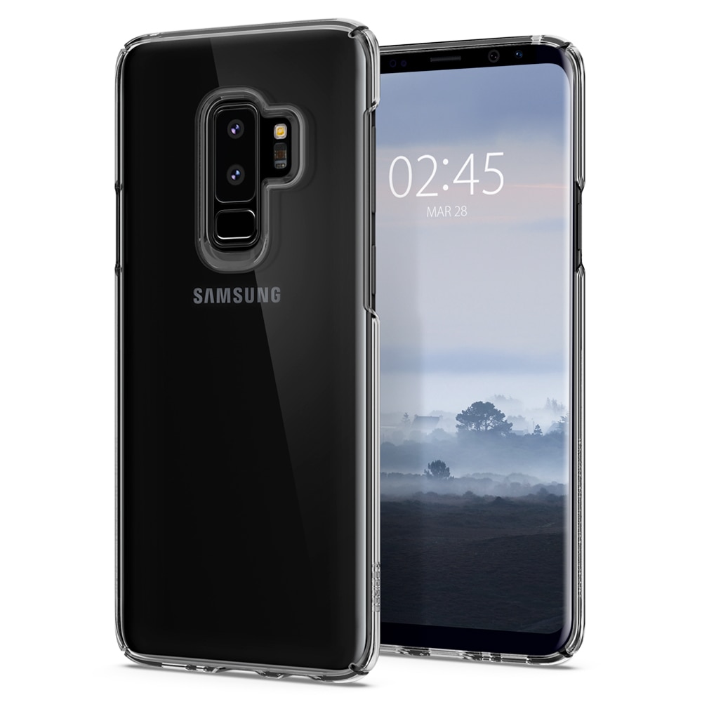 Spigen Original Thin Fit for Samsung Galaxy S9 Plus Crystal Clear In ...