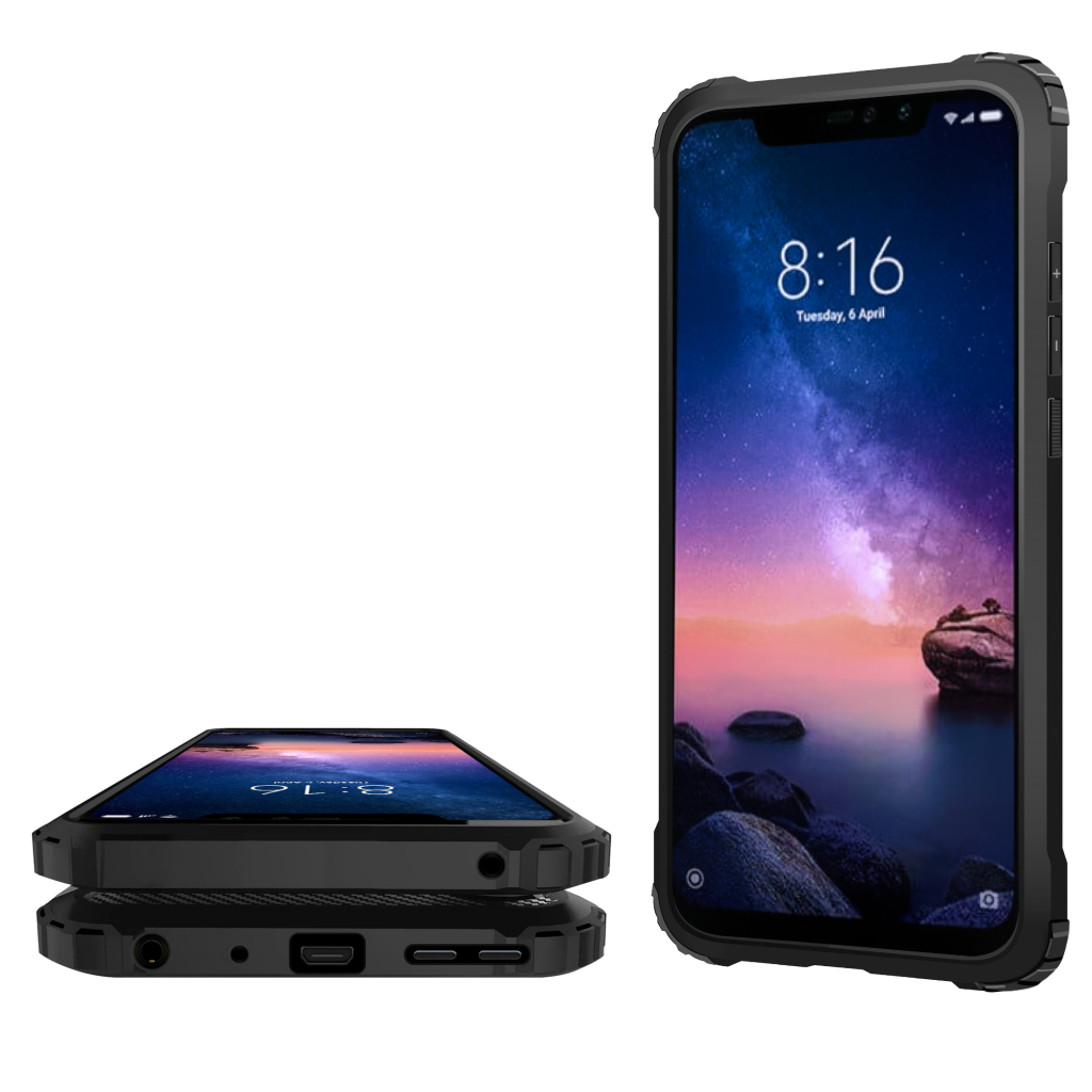 Redmi Note 6 Pro Rugged Case by KAPAVER - allmytech.pk