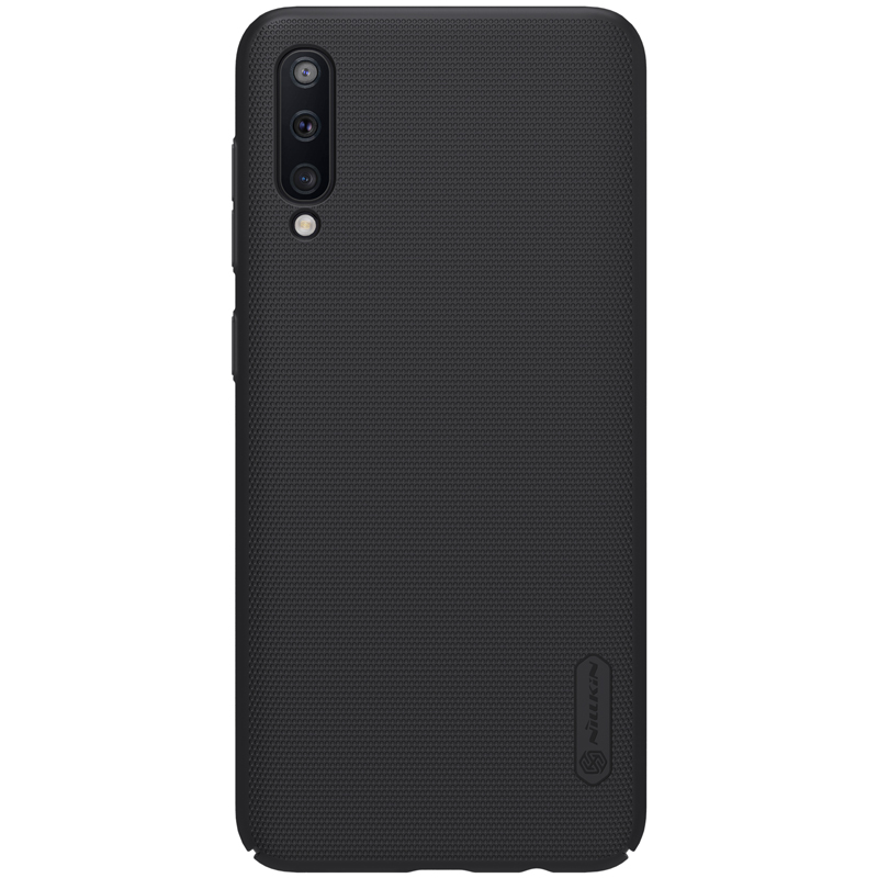 Galaxy A50 Cover Black Frosted Shield Hard Back by Nillkin
