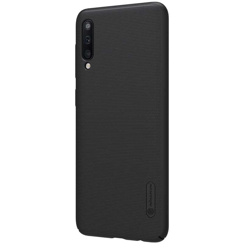 Galaxy A50 Cover Black Frosted Shield Hard Back by Nillkin
