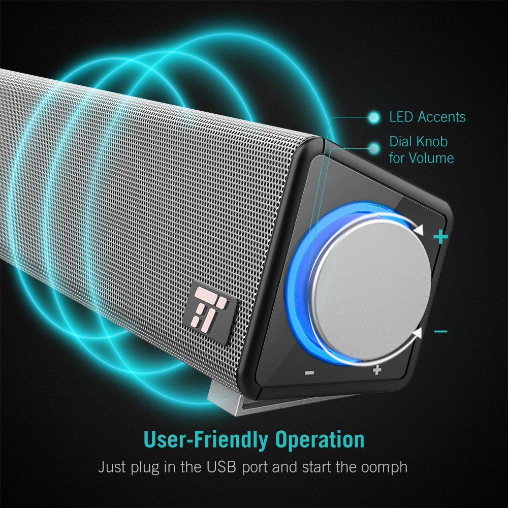 Soundbar Wireless Computer Speakers by Taotronics