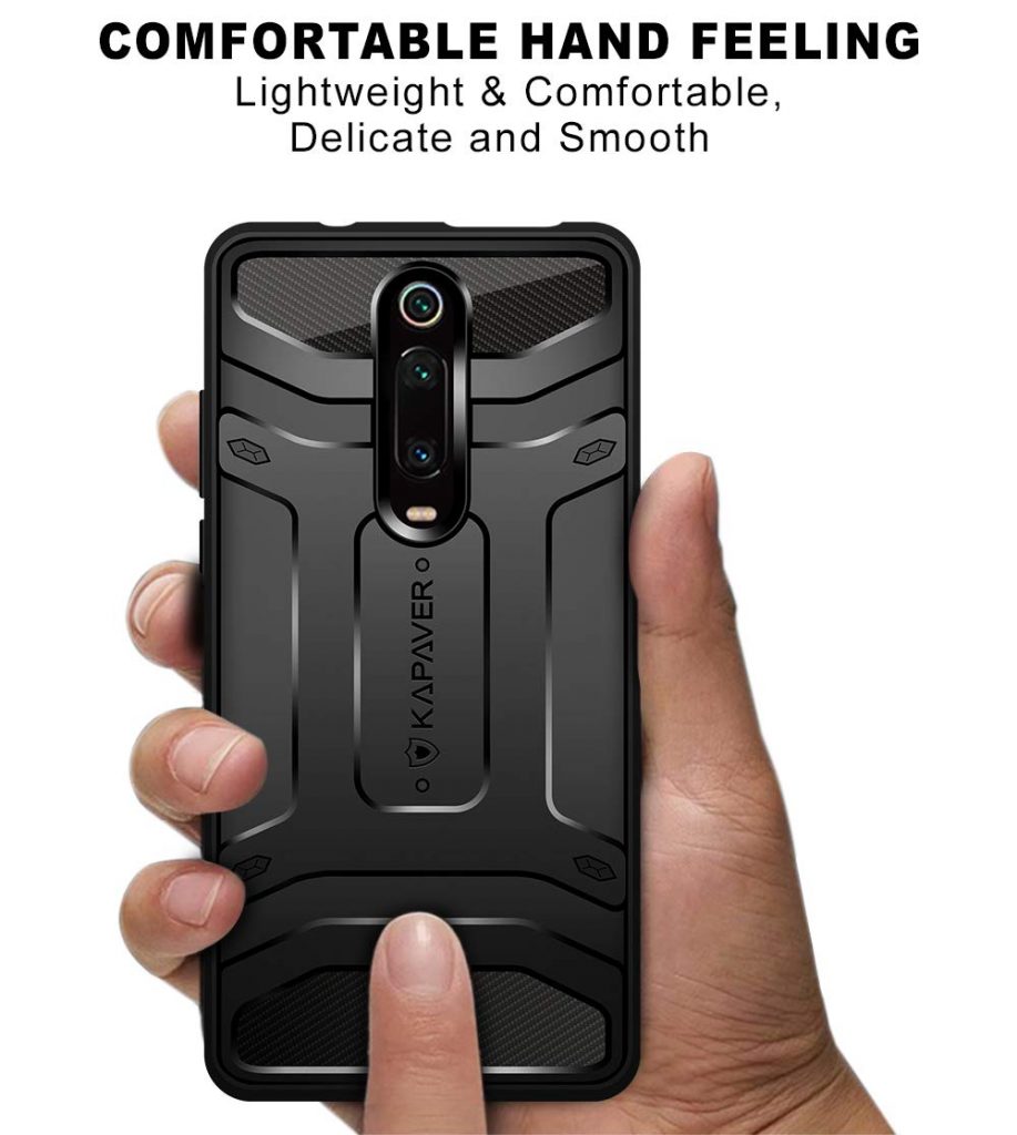 Mi 9T Rugged Case by Kapaver - Compatible with Mi 9T Pro, Redmi K20