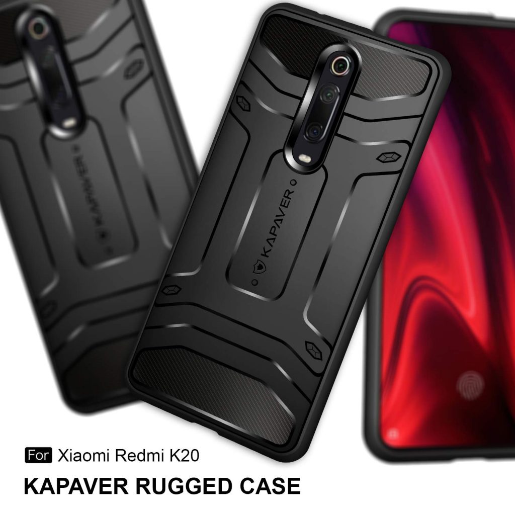 Mi 9T Rugged Case by Kapaver - Compatible with Mi 9T Pro, Redmi K20