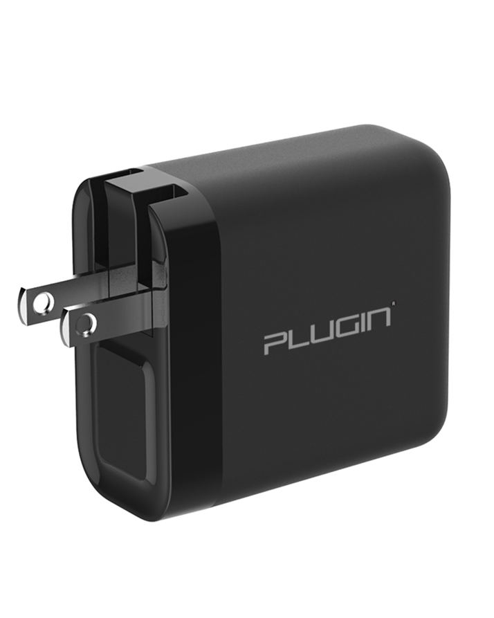 2 Port Fast Charger by Plugin - QC 3.0 Fast Charger & Smart IQ Charge