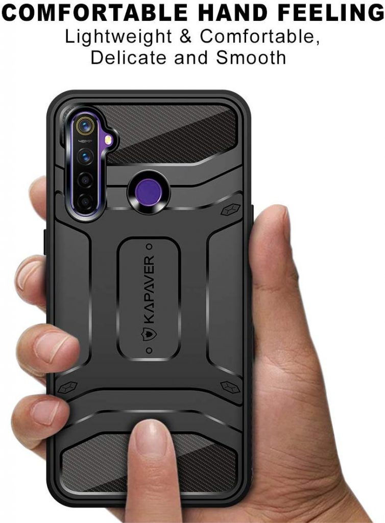 Realme 5 Pro Rugged Case by KAPAVER - 100% Original