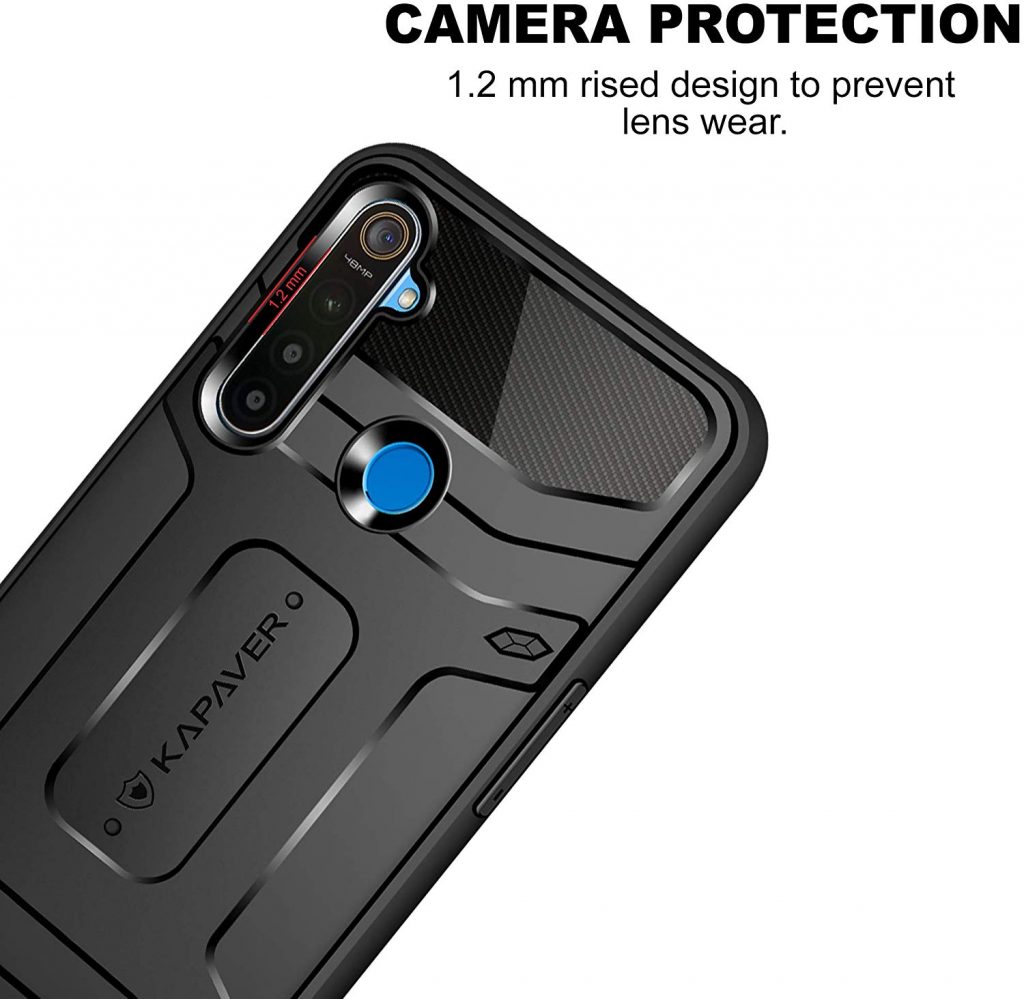 Realme 5 Pro Rugged Case by KAPAVER - 100% Original