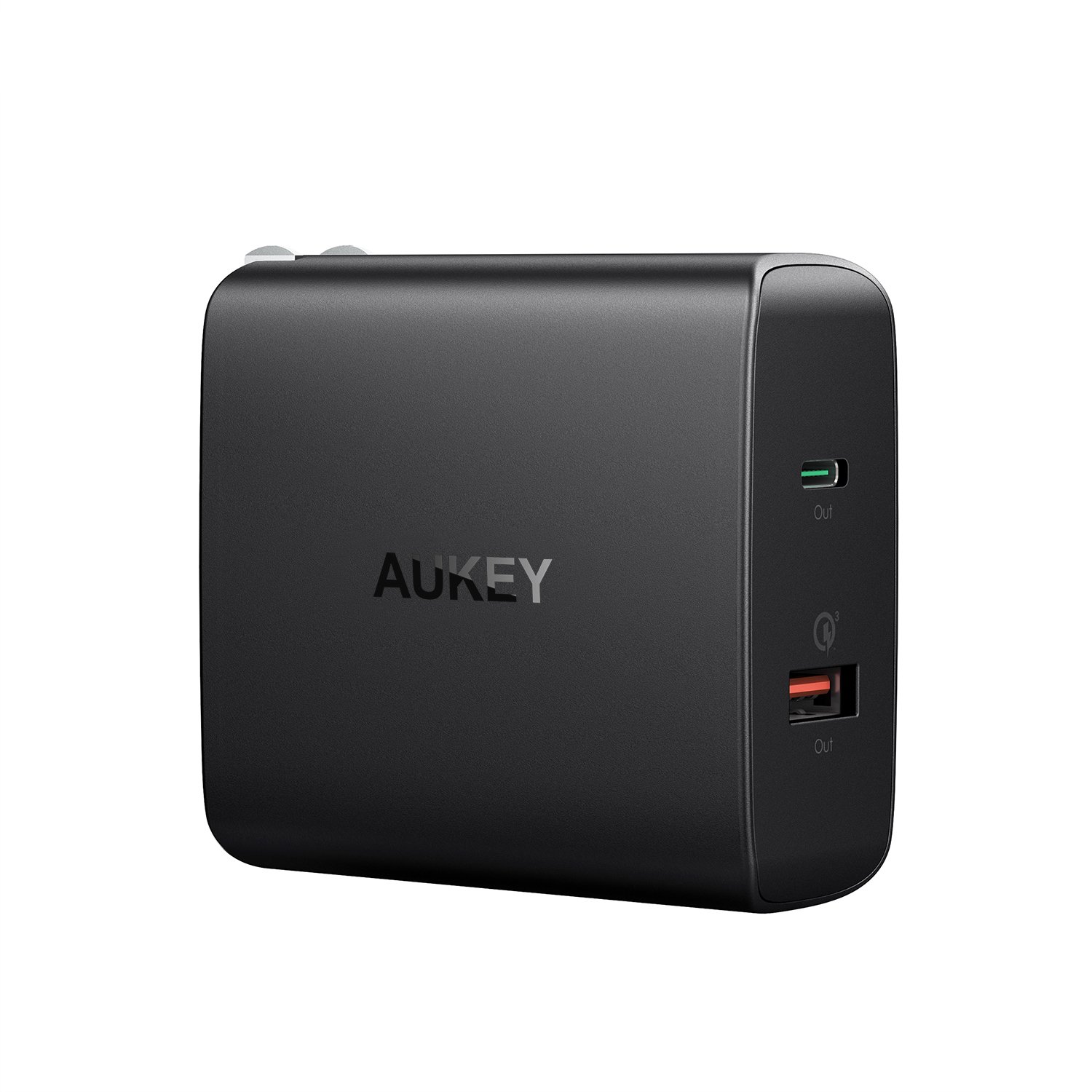 2 Port USB C Charger by Aukey with 30W PD 2.0 & 18W QC 3.0 - PA-Y11 2 Port USB C Charger by Aukey with 30W PD 2.0 & 18W QC 3.0 - PA-Y11