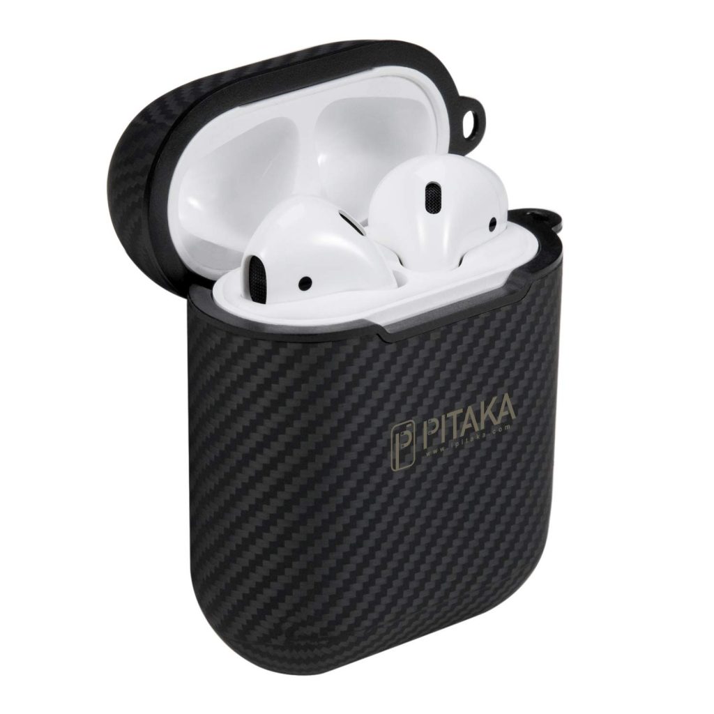 Airpal Mini for Airpods 1 & Airpods 2 by PITAKA - Black Twill Color
