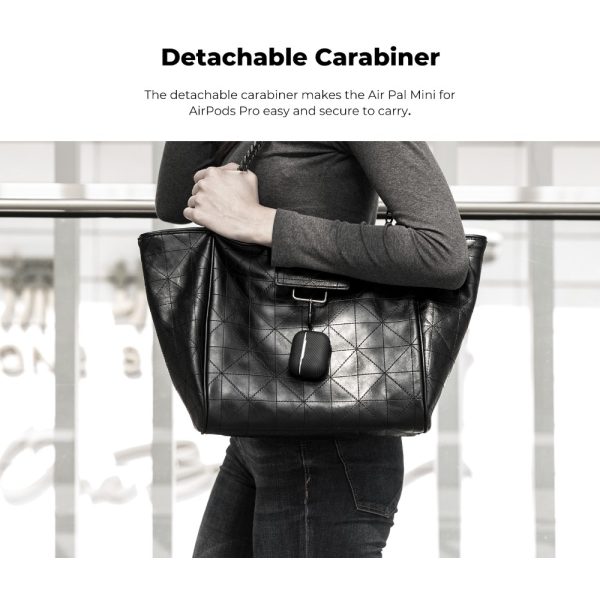 Airpal Mini for Airpods Pro by PITAKA - Black Twill Color