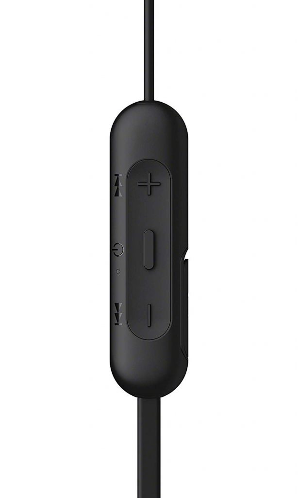 Sony Wi-C200 Wireless in Ear Neckband Style Earphones - Black