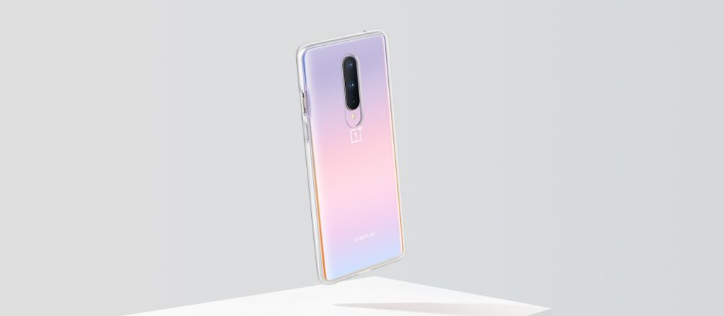 OnePlus 8 Clear Bumper Protective Case - 100% Genuine