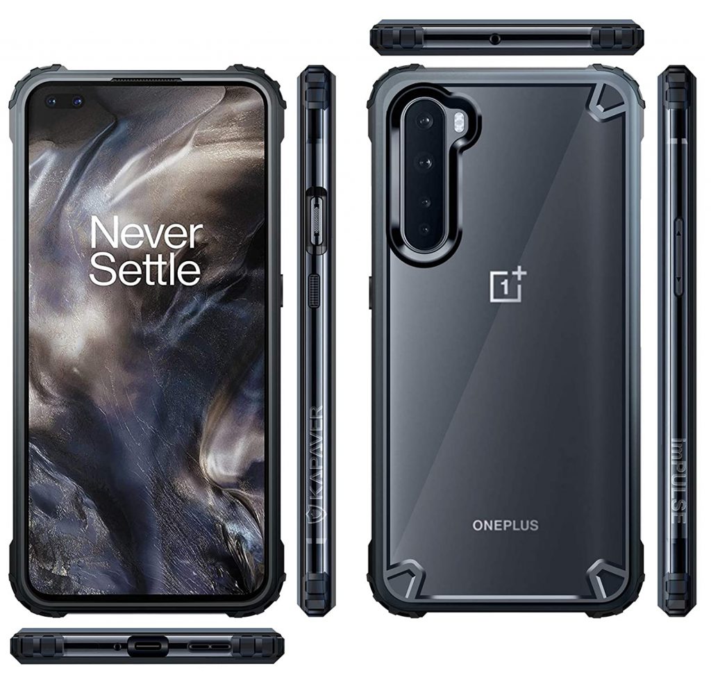 OnePlus Nord Impulse Case by KAPAVER - Gray - 100% Original