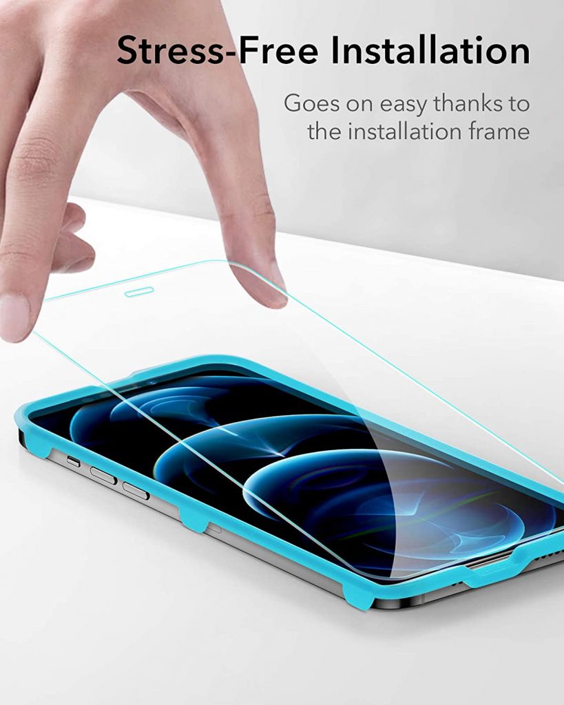 Apple iPhone 12 Screen Shield 2 PACK tempered Glass by ESR