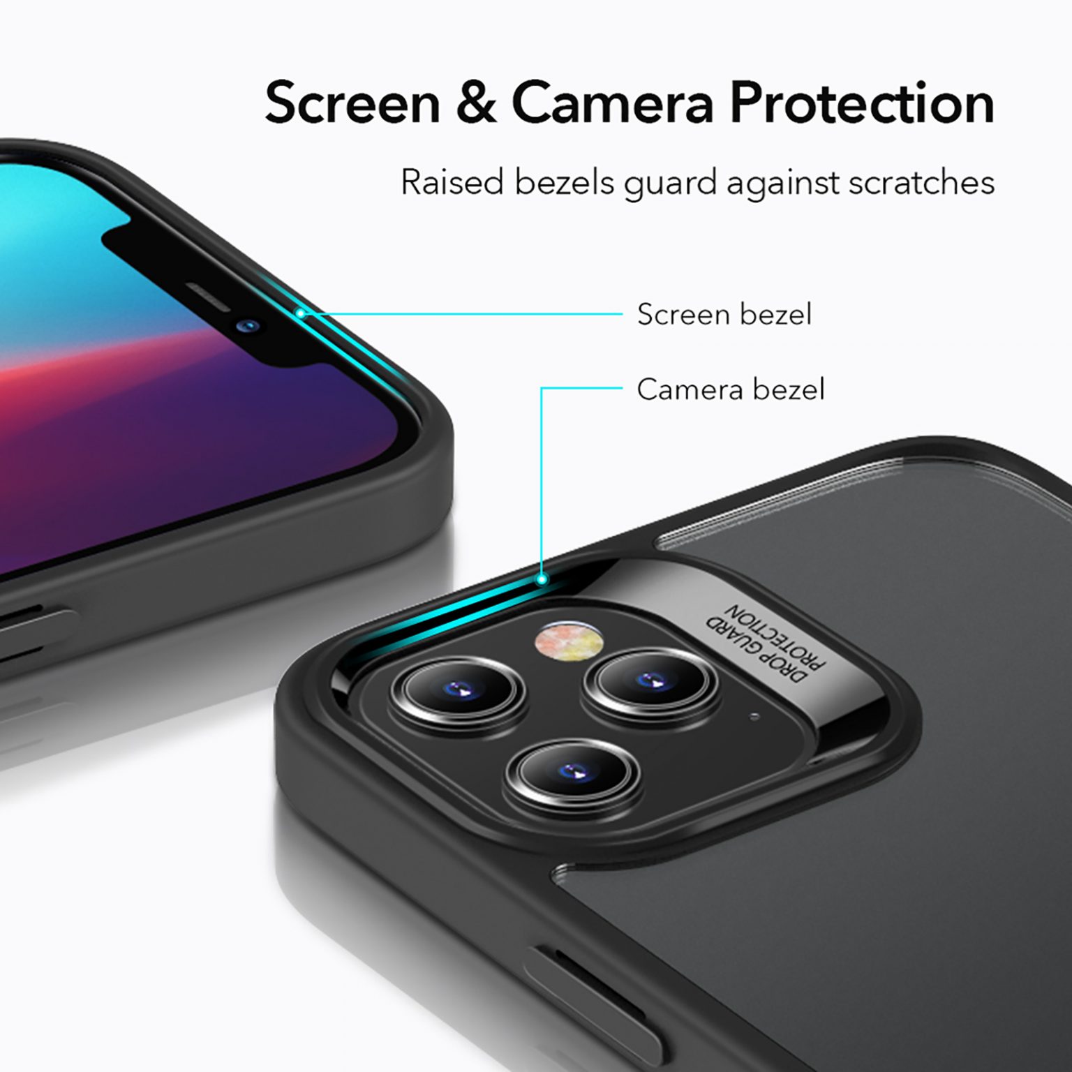 Apple iPhone 12 Classic Hybrid TPU + PC Case by ESR - Black