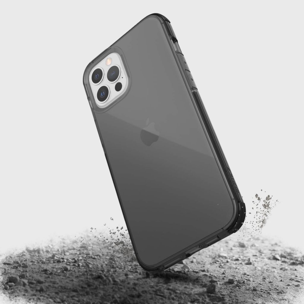 iPhone 12 Pro Max Raptic Clear Case - Smoke by allmytech.pk