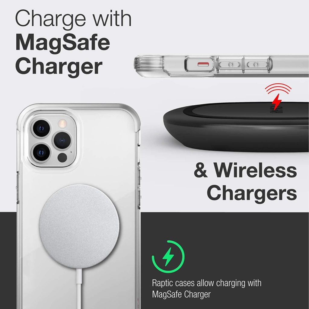 iPhone 12 Pro Raptic Air Case Scratch Resistant - Clear