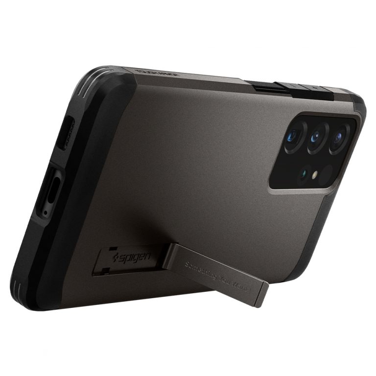 Galaxy S21 Ultra Tough Armor Case by Spigen - Gunmetal