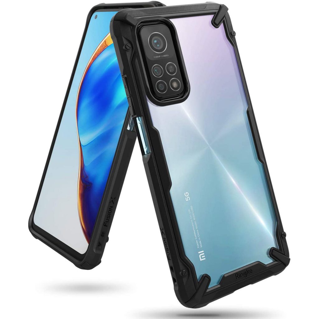 Mi 10T / Mi 10T Pro Fusion X Rugged Case by Ringke - Black