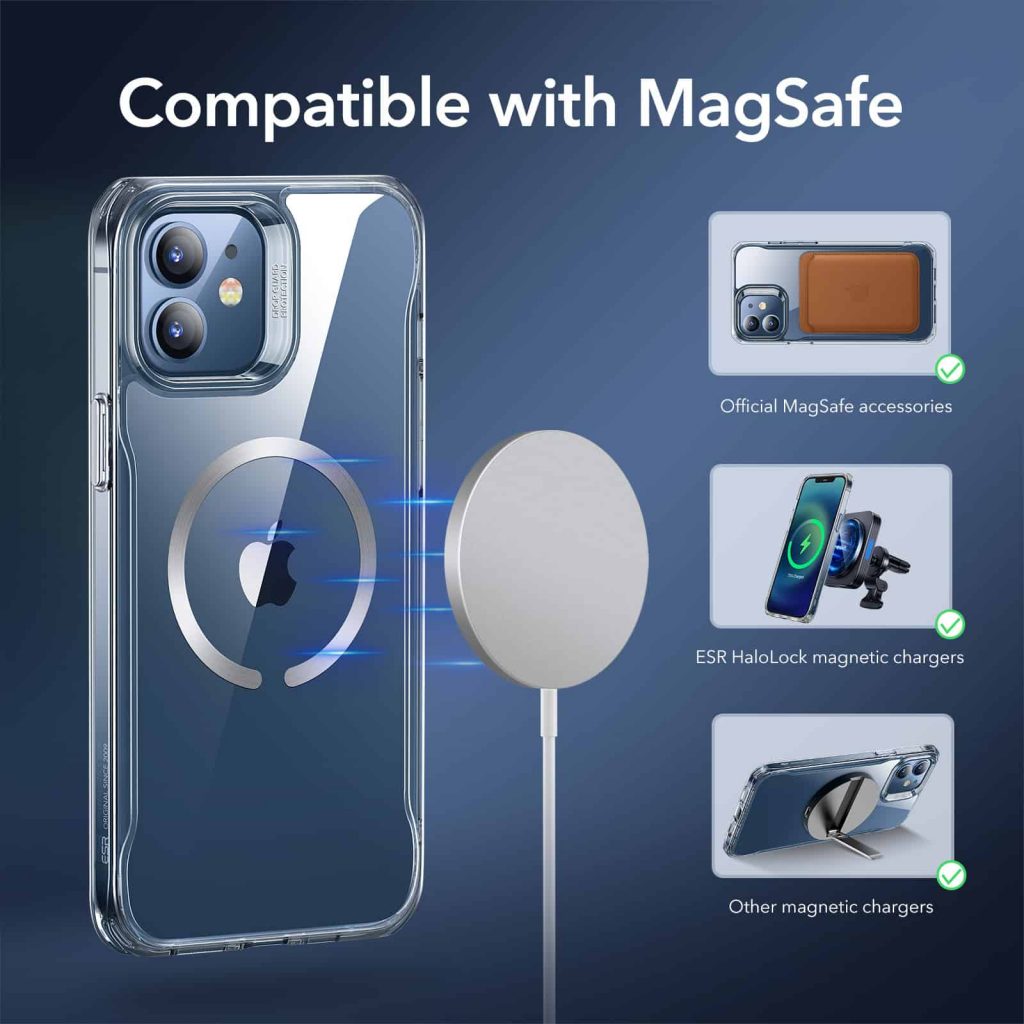 Apple iPhone 12 Pro Max Sidekick Hybrid Case Halolock Magsafe - Clear