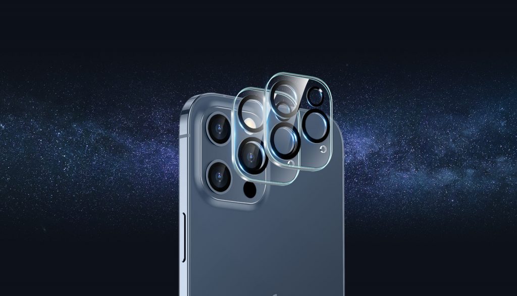 iPhone 12 Pro Max Camera Lens HD Protector 2 PACK by ESR Clear