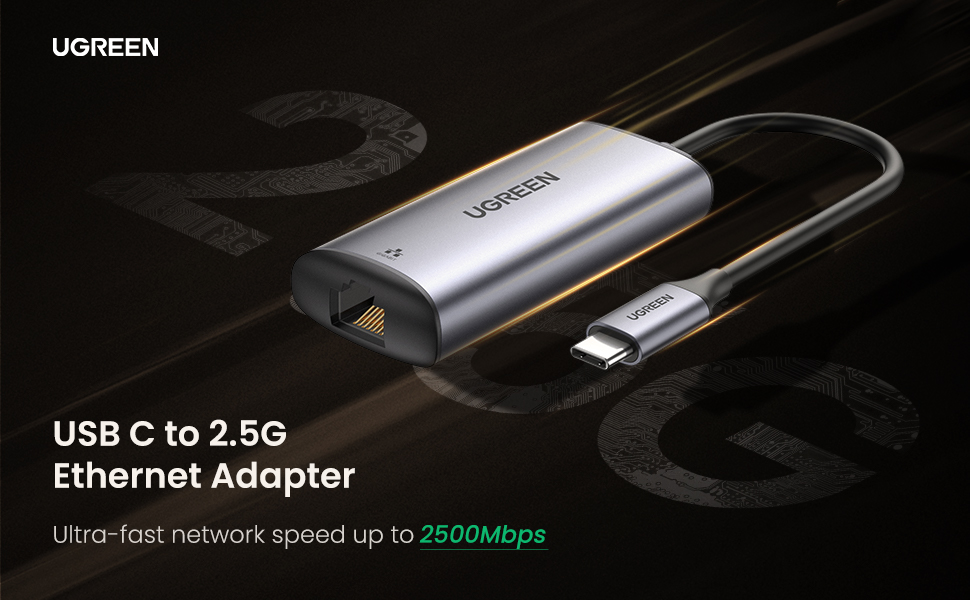 UGreen USB-C To 2.5G Ethernet Adapter