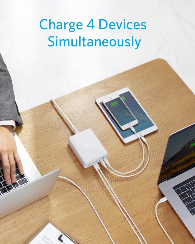 Anker 100W 4 Port Charging Station Powerport Atom PD 4