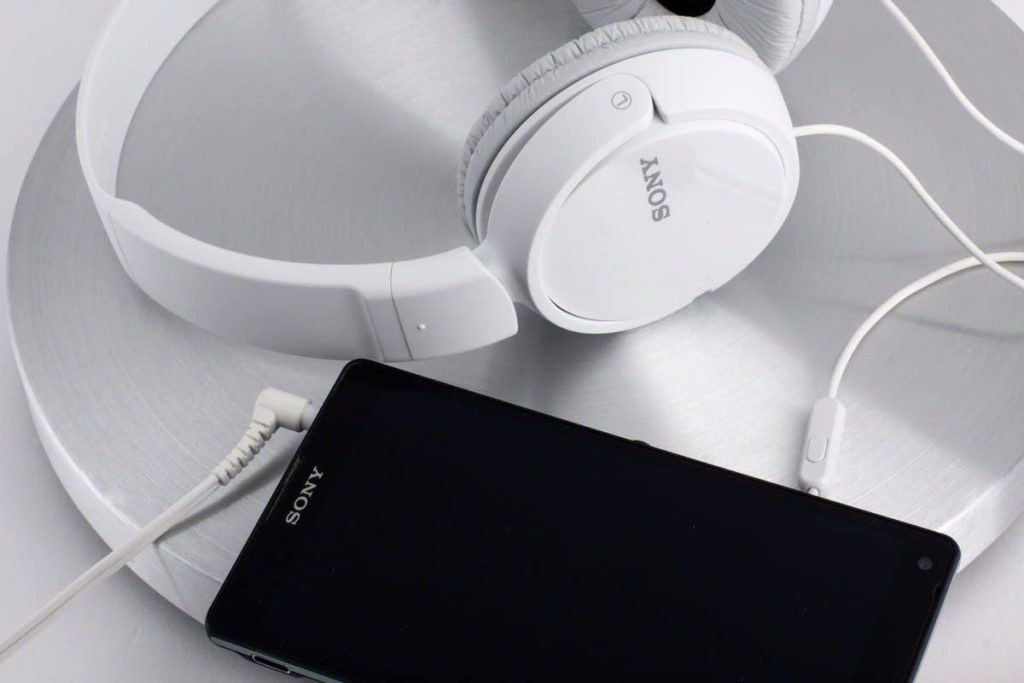 Sony Wired Over Ear Headphones ZX Series - MDR-ZX110AP
