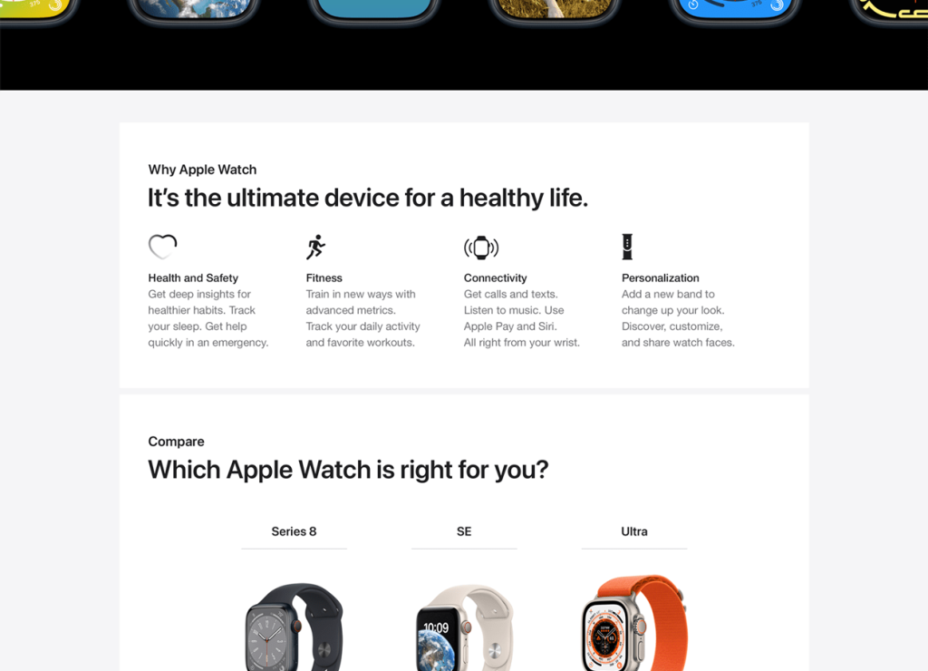 Apple Watch Series 8 45 mm GPS Midnight Color Midnight Band