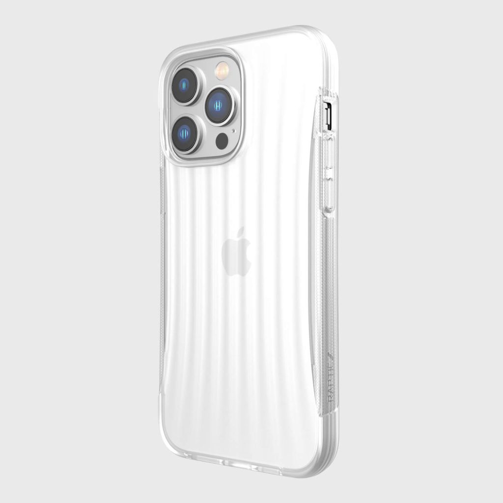 iPhone 14 Pro Max Raptic Clutch Case Unique Back Pattern - Clear