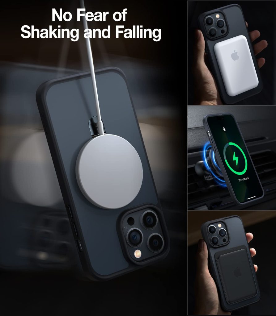 iPhone 14 Pro Max UPRO OStand Case by Torras - Black