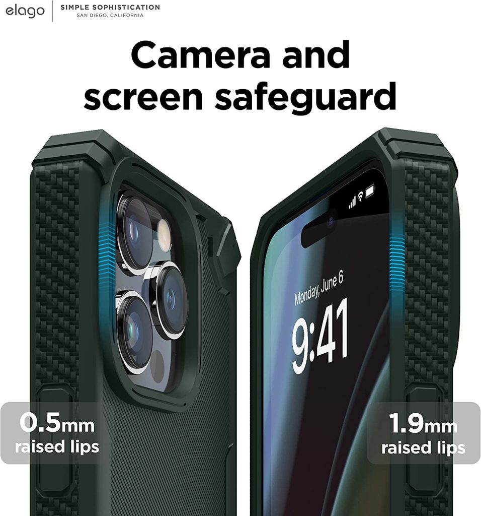 iPhone 14 Pro Max Armor case by elago - Dark Green