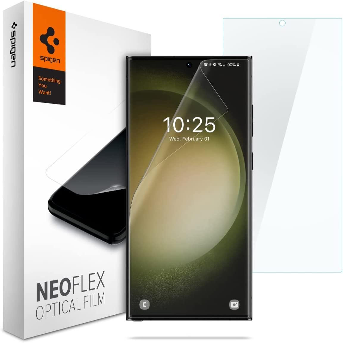 Galaxy S23 Ultra Neo Flex HD Flexible Protector by Spigen - Clear
