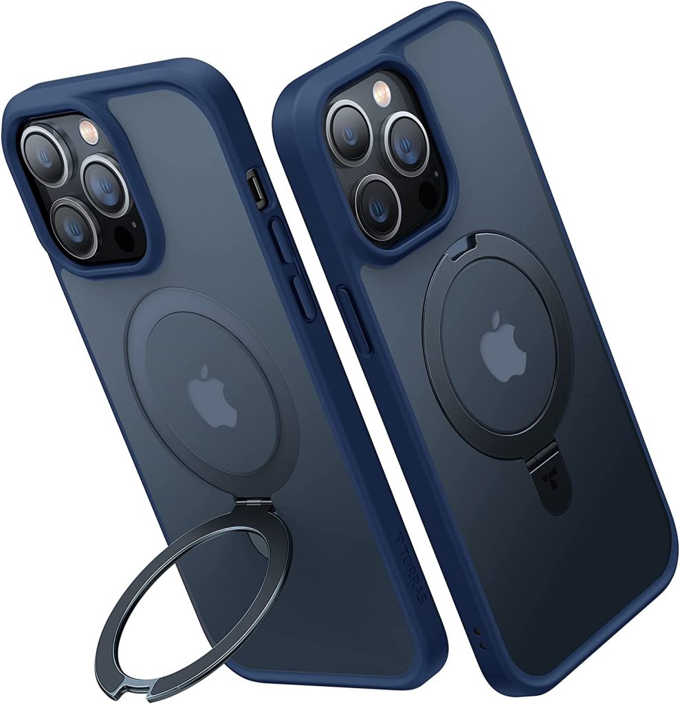 iPhone 13 Pro UPRO OStand Case by Torras - Dark Blue