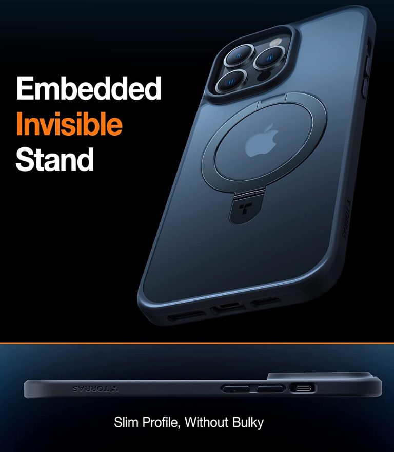 iPhone 13 Pro Max UPRO OStand Case by Torras - Black