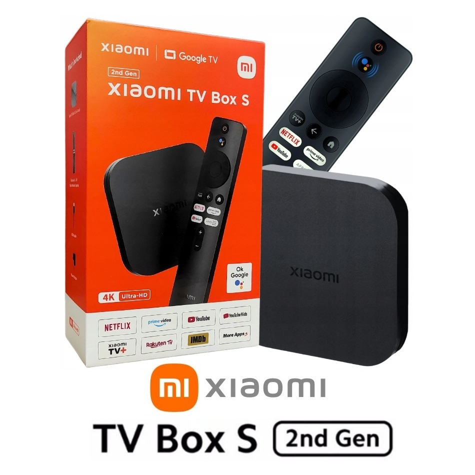 Xiaomi TV Box S 4K 2nd Gen With Dolby Atmos Dolby Vision