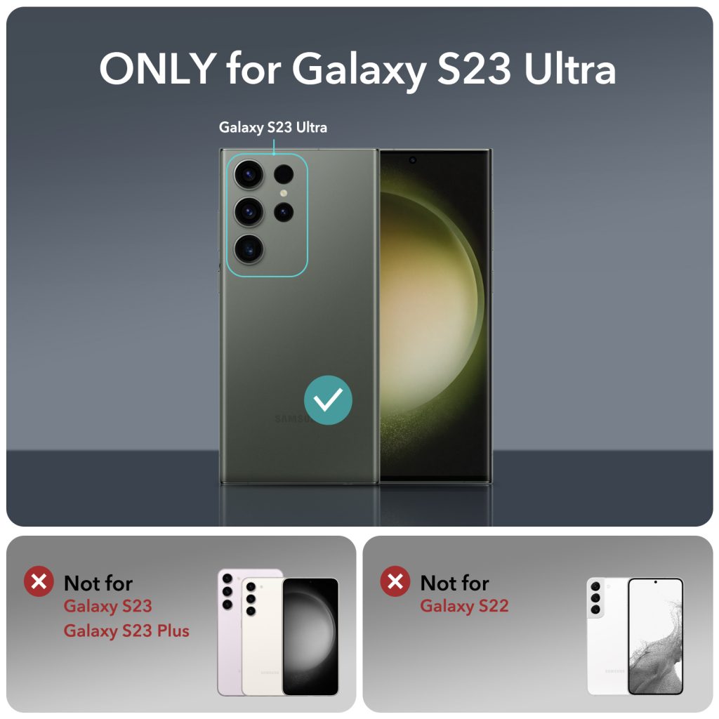 Buy ESR Galaxy S23 Ultra Shock Armor Kickstand Case with 1 FREE Screen ...