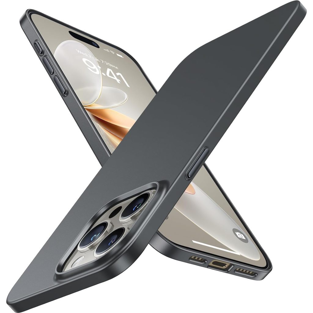 iPhone 15 Pro Torras OriginFit Series - Titanium Grey