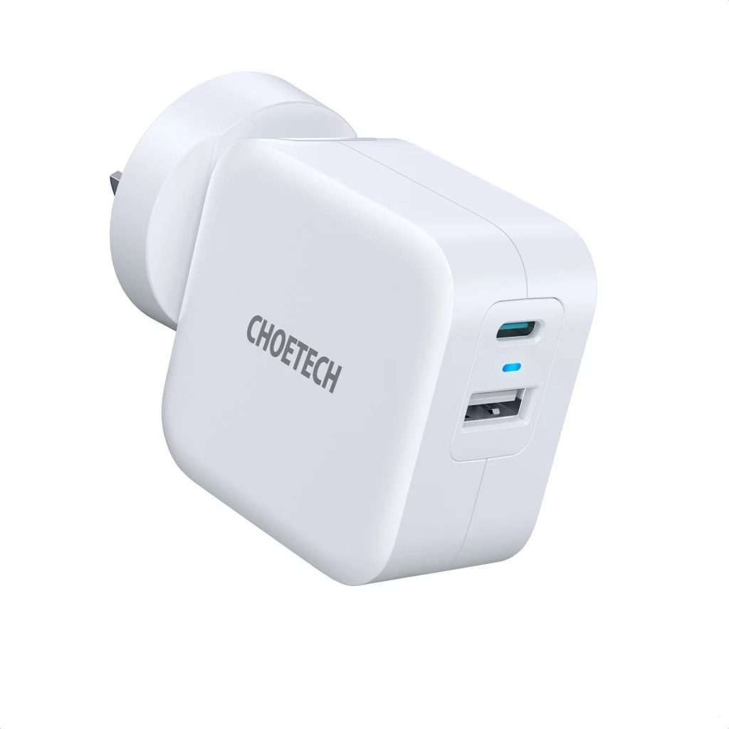 CHOETECH 38W PD Dual Ports Fast Charger UK