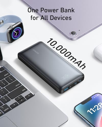 Anker Ultra Powerbank 25w LCD Display 10,000mah - Black