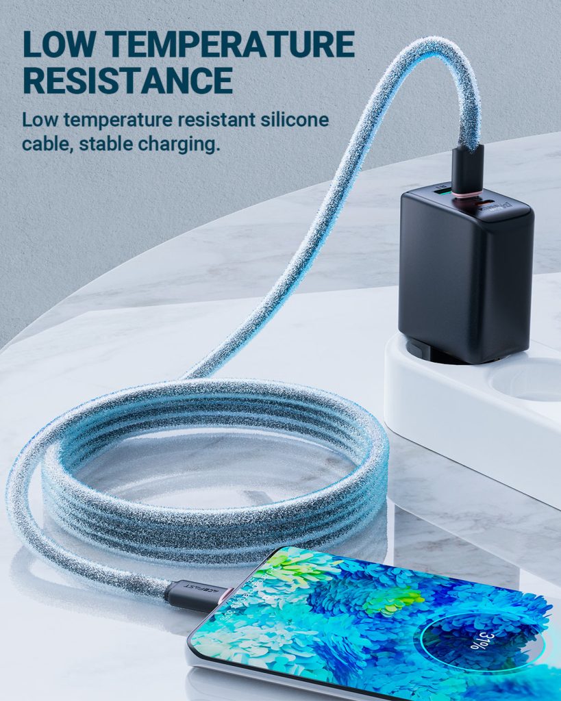 Acefast C2-03 USB-C to USB-C Zinc Alloy Silicone Cable