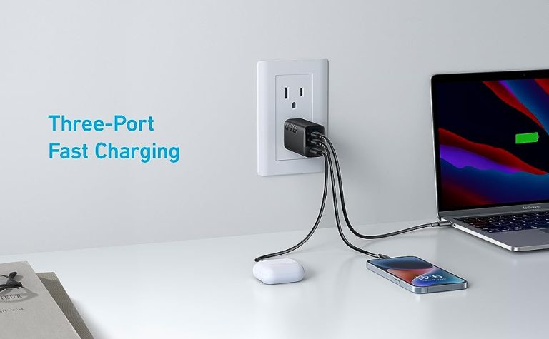 Anker 336 Charger 67W 3 Port - Black - A2674L11
