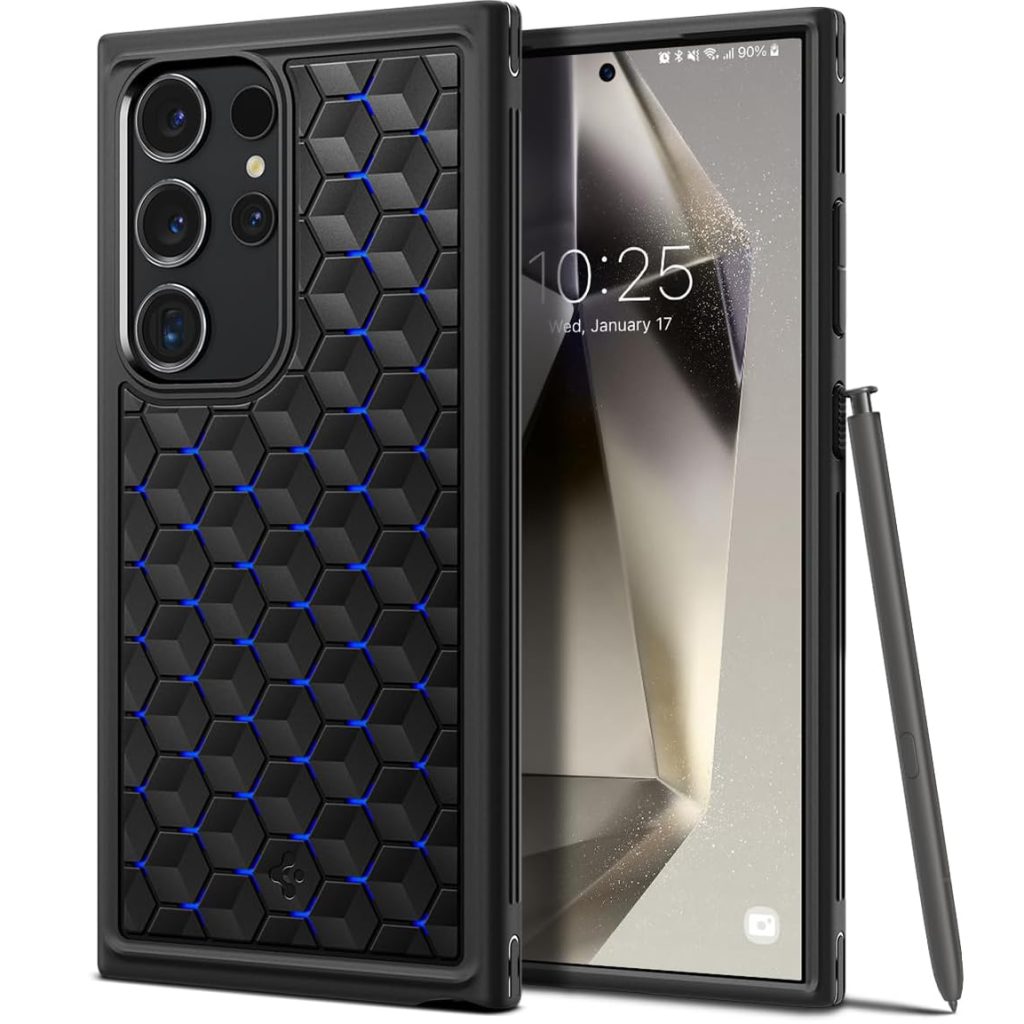 Galaxy S24 Ultra Cryo Armor Case By Spigen - Cryo Blue